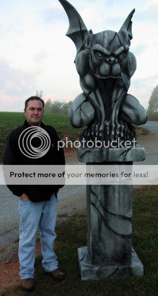 Gargoyle Halloween Prop at Gertrude Murphy blog