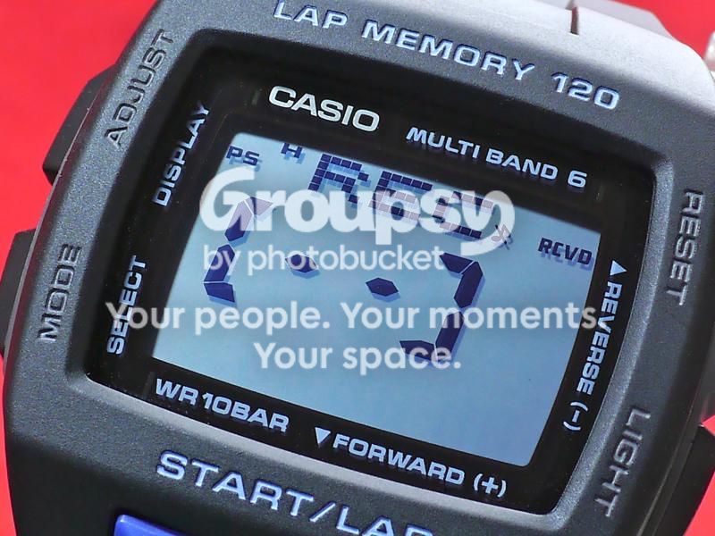 JDM Casio PHYS STW-1000-1BJF Black & Blue Sports Timer Plus ...